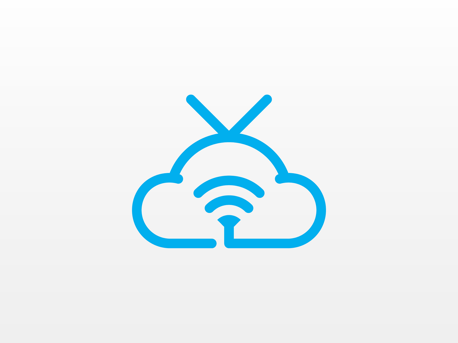 Cloud Wi-Fi Logo Design by Dimas Rahmat on Dribbble