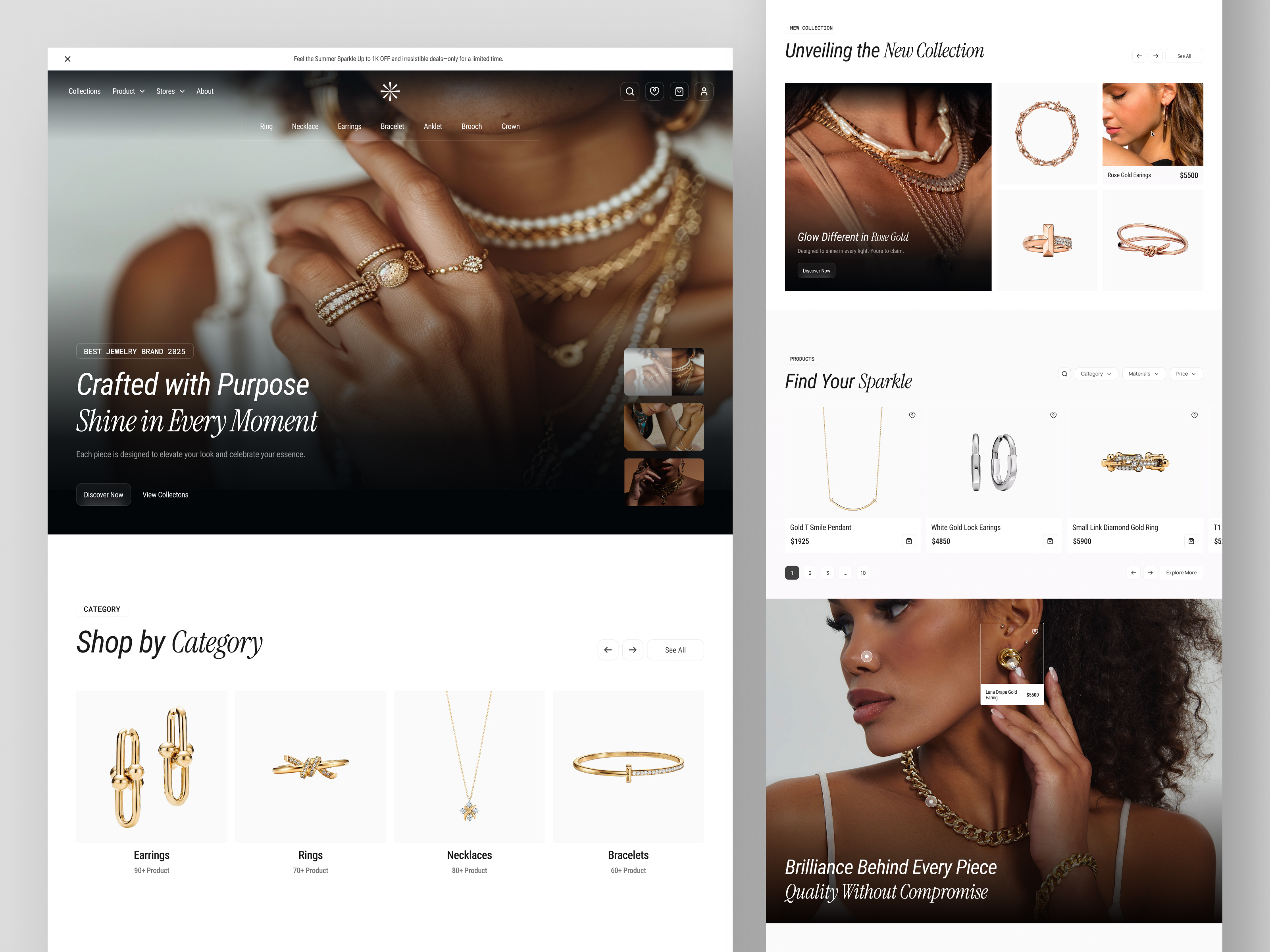 Browse thousands of Jewelry Ecommerce images for design inspiration ...