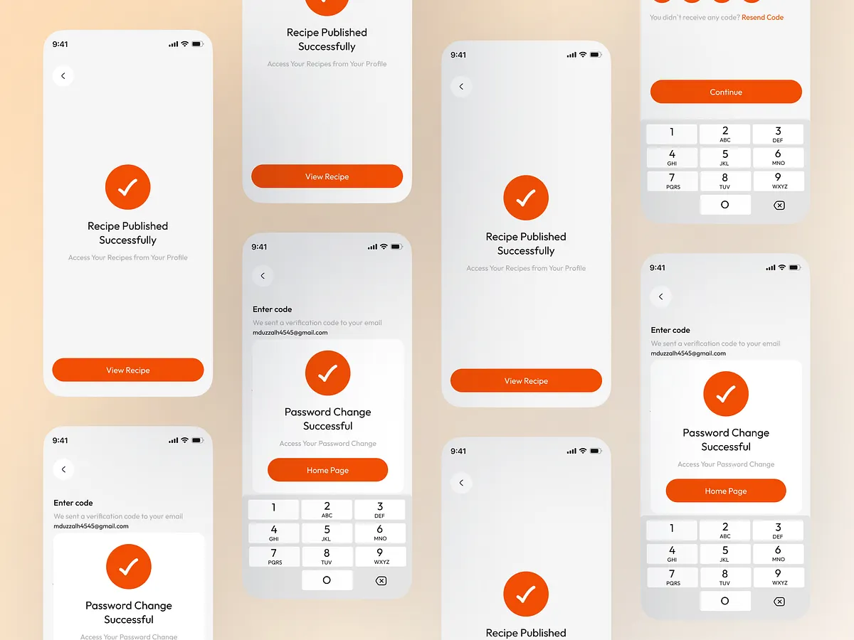 Browse thousands of Forgot Password Screen UI Design images for design ...