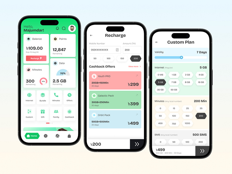 Telzen: eSIM Telecom App UI: Application For eSim Brand by Altamira ...