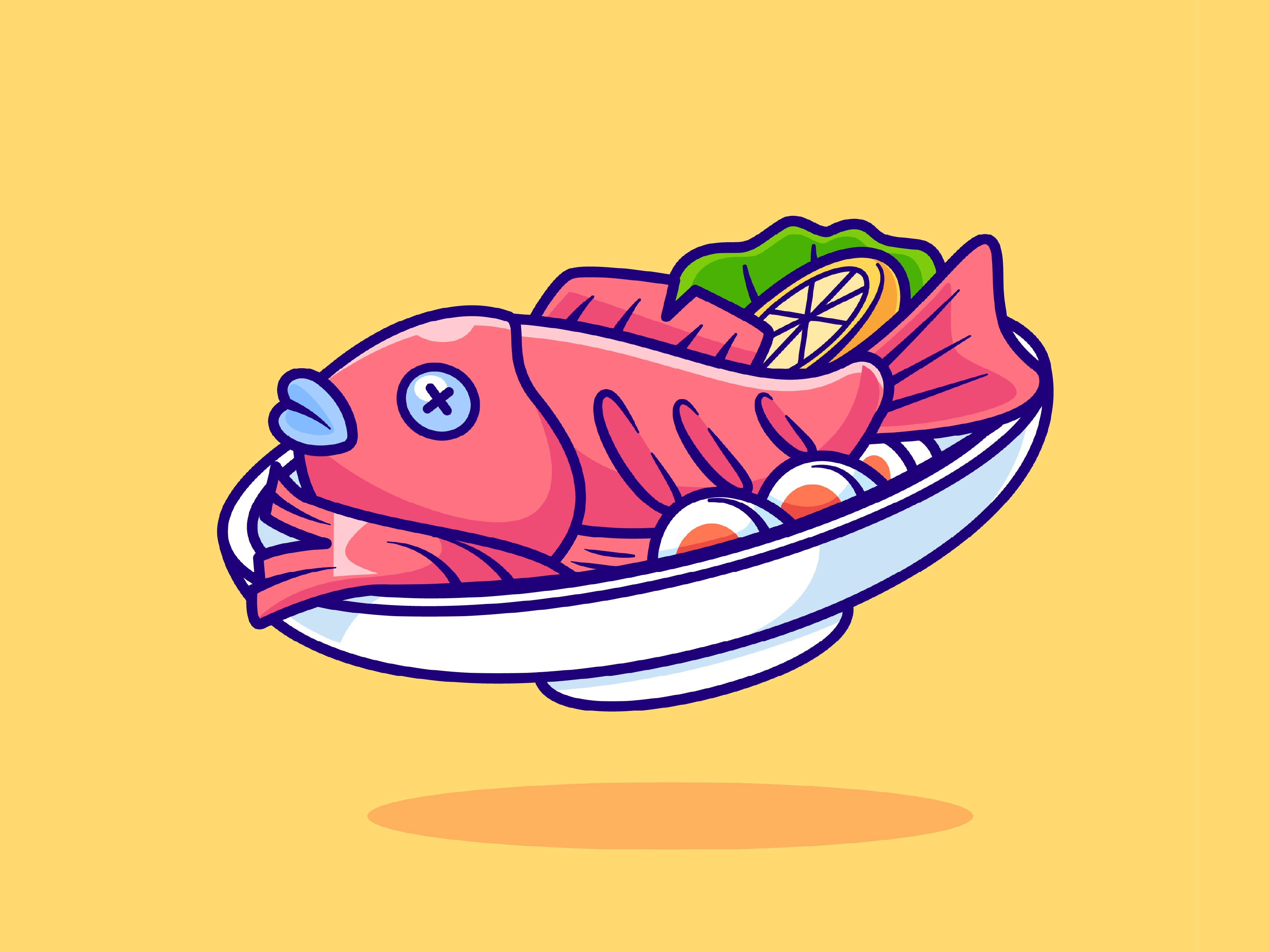 Random Food🍳🍗 by catalyst on Dribbble