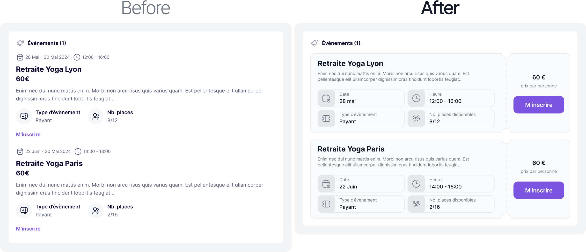 Liberlo - Event Ticket UI by Yohan Ducloux on Dribbble