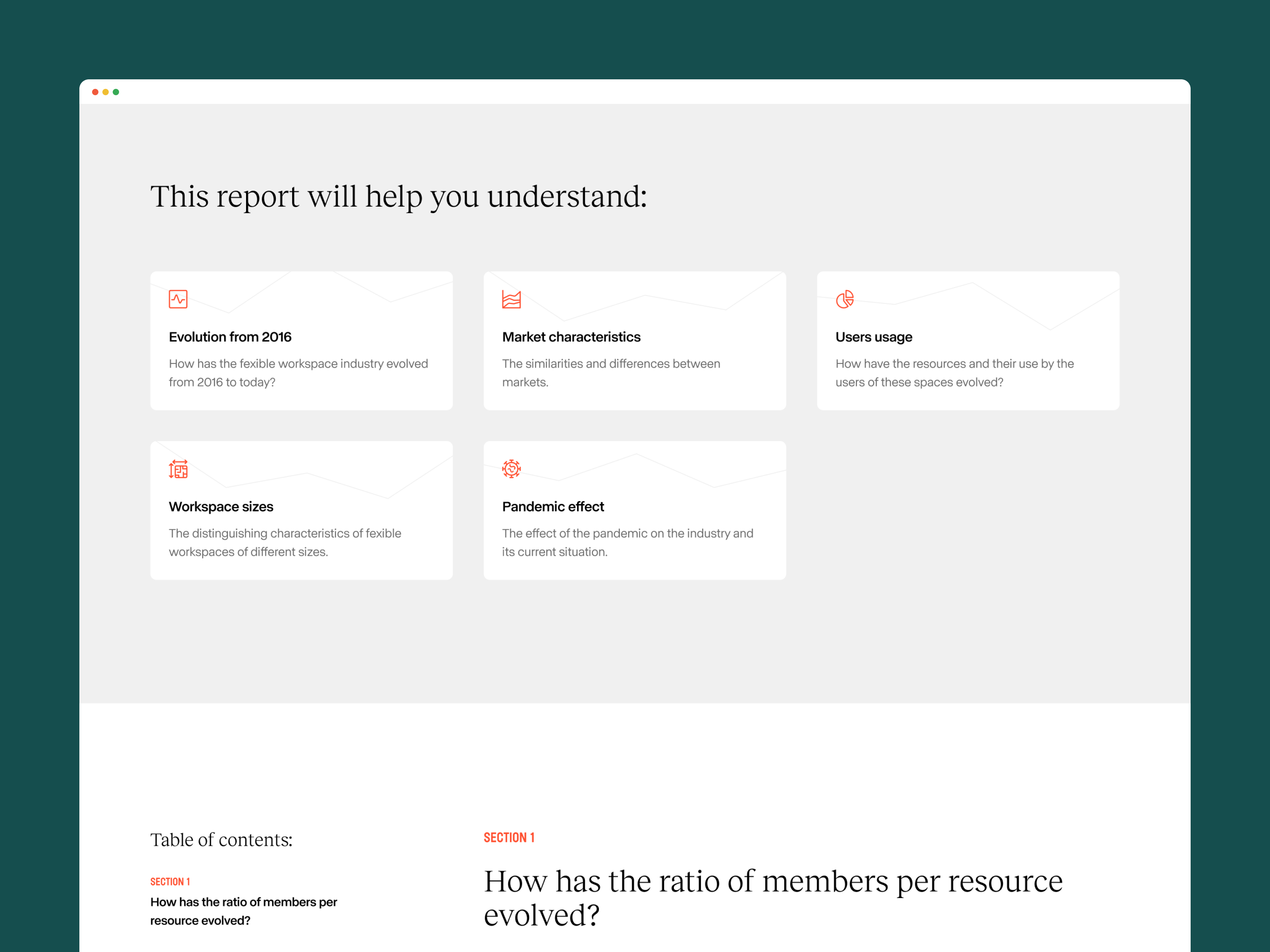 Flexspace Observatory – Report pages by Luka Bendic for Balkan Brothers on Dribbble