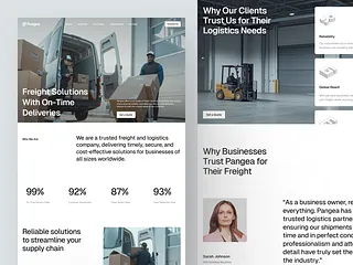 Logistics Website designs, themes, templates and downloadable graphic ...