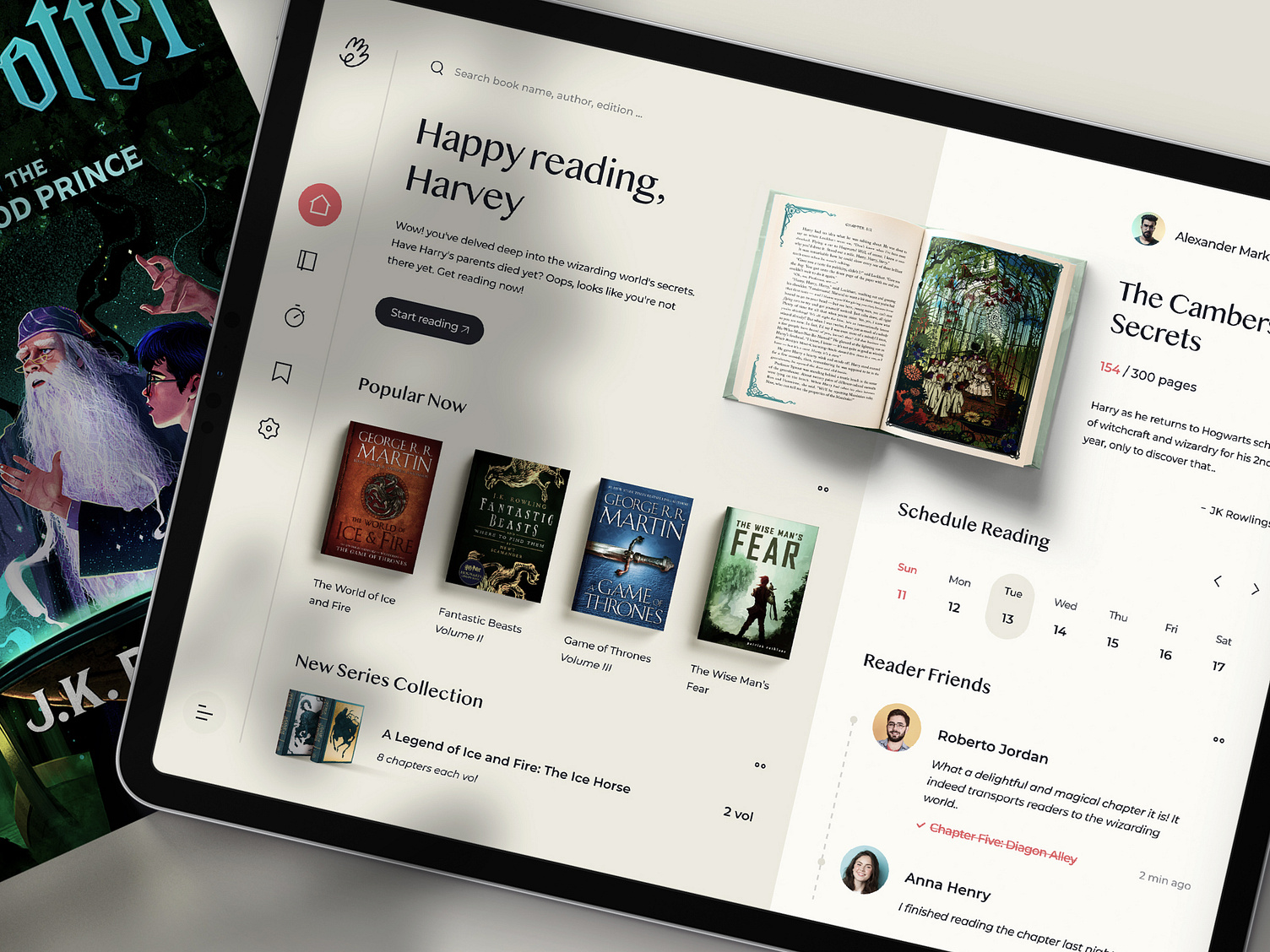 E-Book Dashboard by MindInventory UI/UX for MindInventory on Dribbble