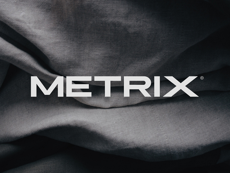 Metrix - A Clothing Brand Logo by ultroNeous Technologies on Dribbble
