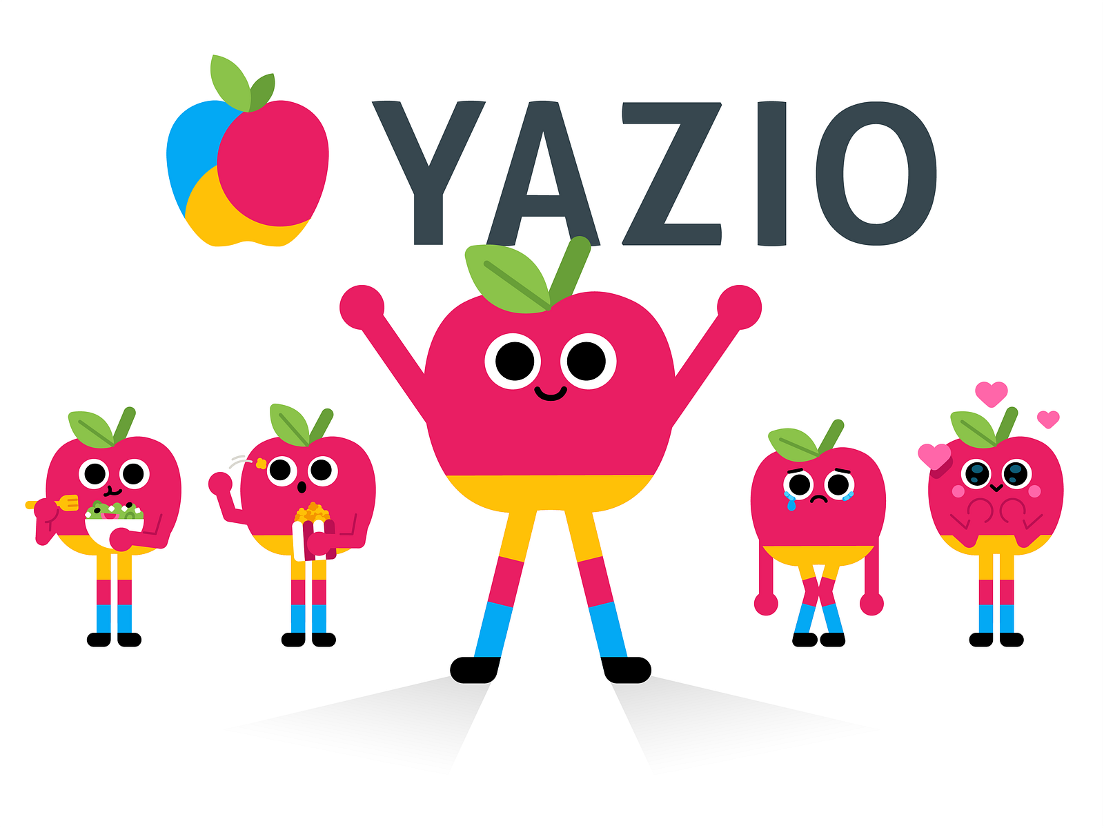Yazio Mascot by Manu on Dribbble