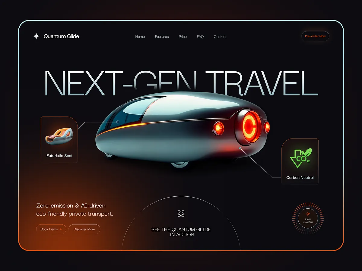 Futuristic UI designs, themes, templates and downloadable graphic ...