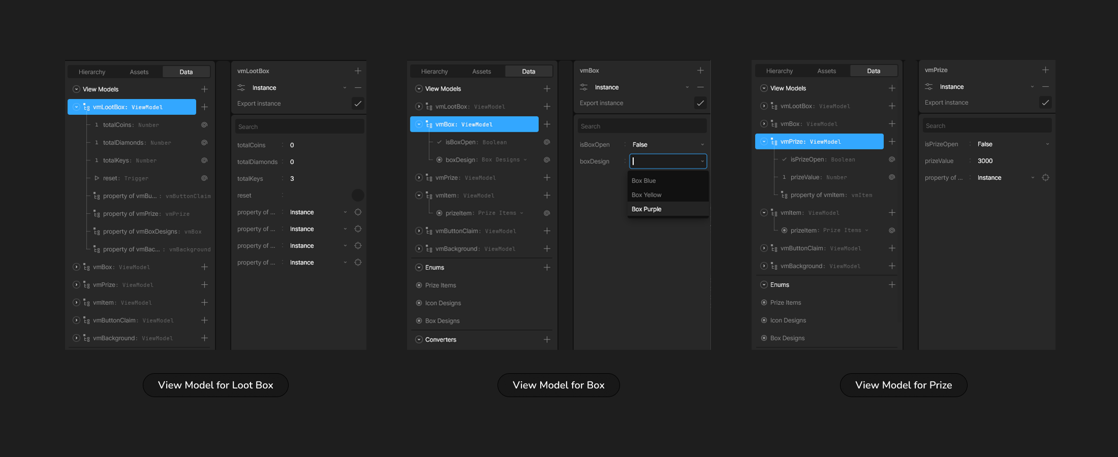 Random Loot Box - Rive Data Binding Exploration by Sigit S Nugroho on Dribbble