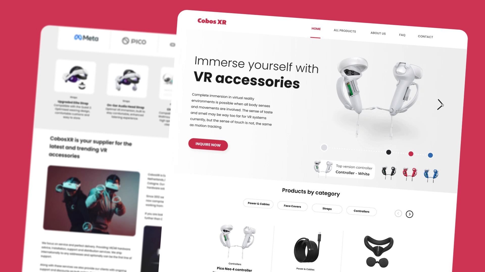 UI / UX Design for Cobos XR (VR) by Ricky Bierman on Dribbble