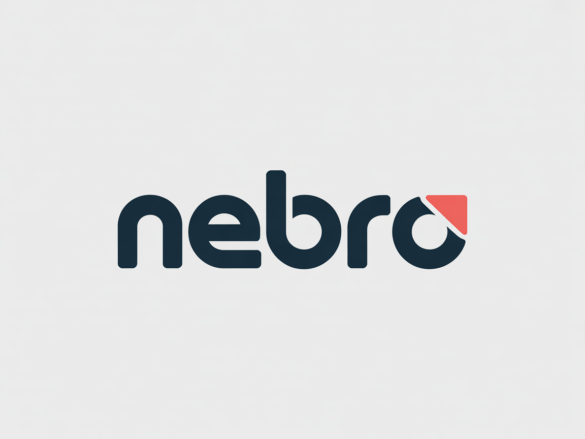 Minimalist Tech Logo Design for nebro – Geometric Wordmark by Arman ...