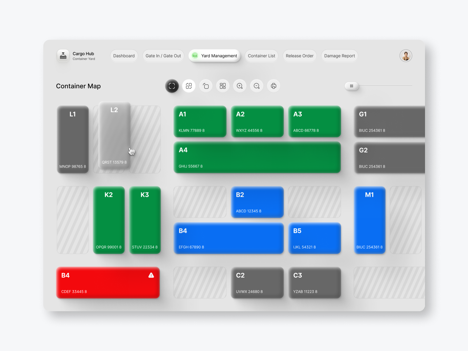 Container Yard Monitoring by Ilham Anugrah on Dribbble
