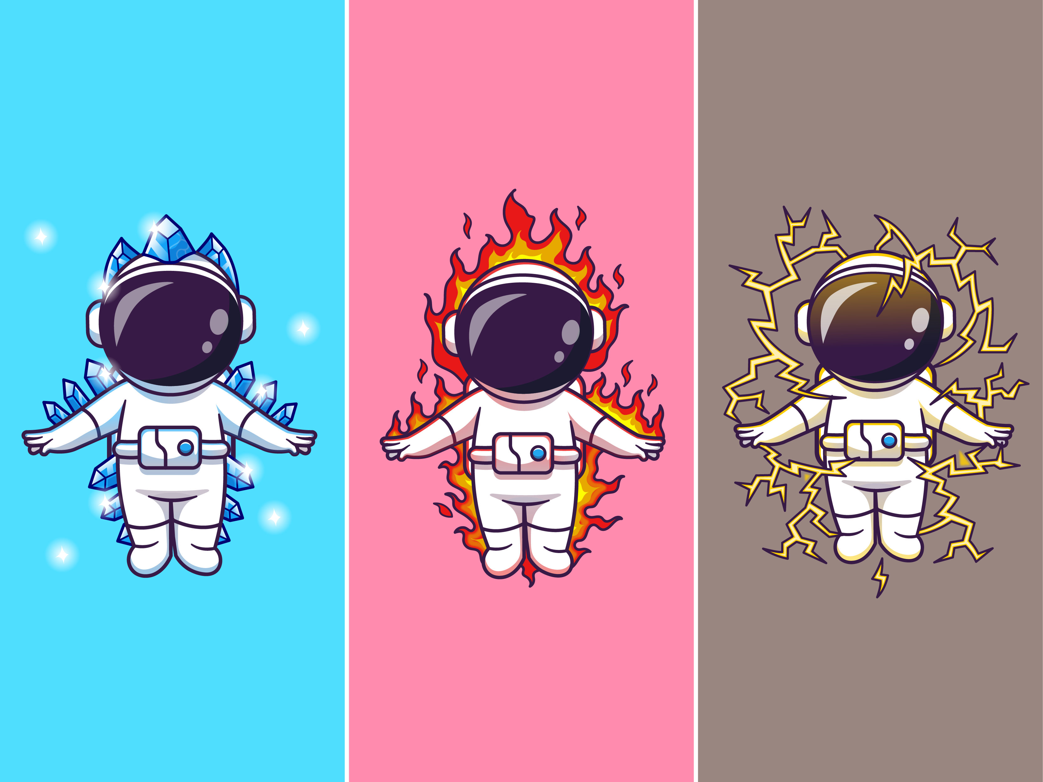 Strong Astronaut Comic