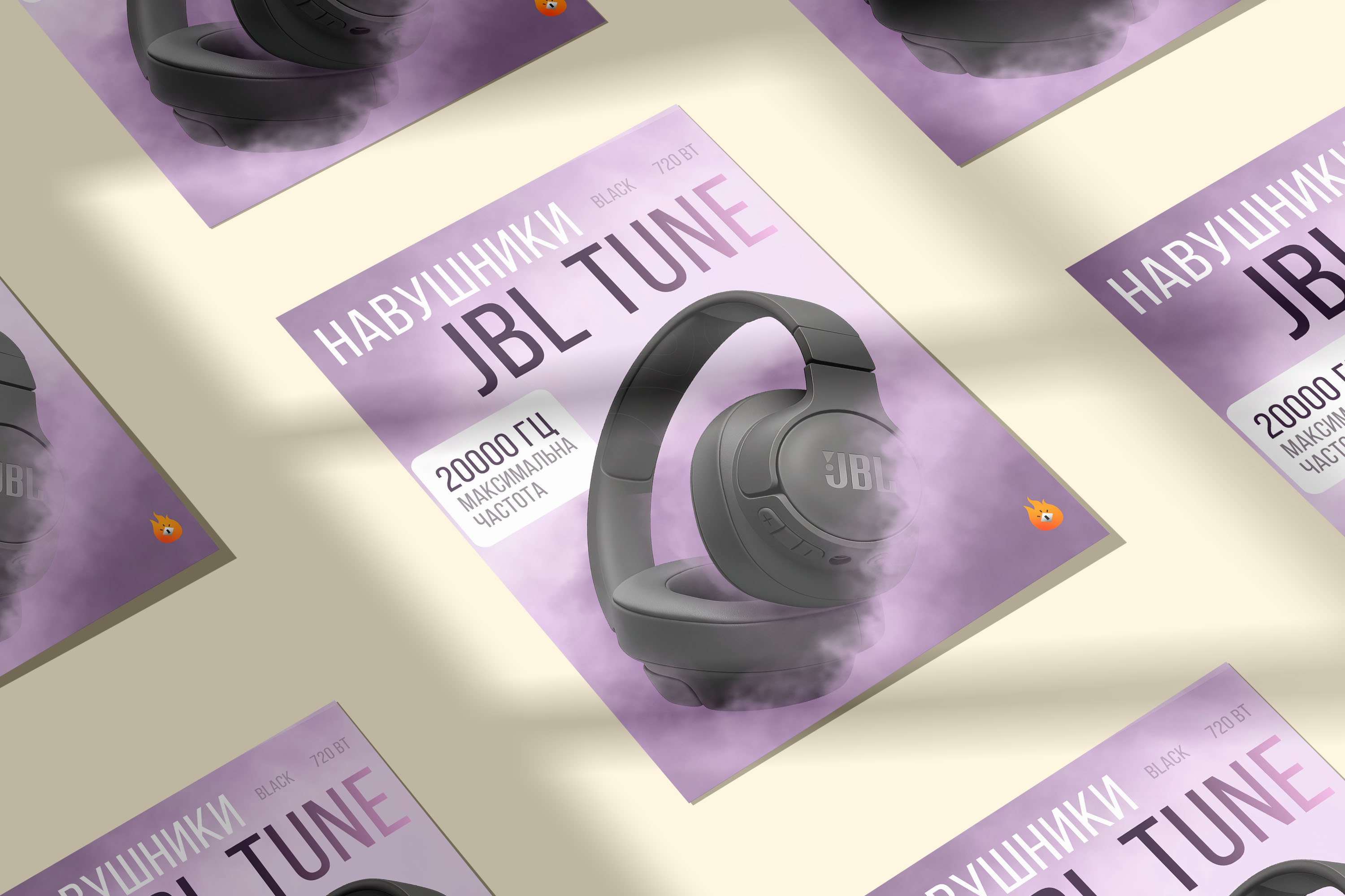 JBL TUNE 720BT Headphones — Poster Design Concept by Donetts on Dribbble