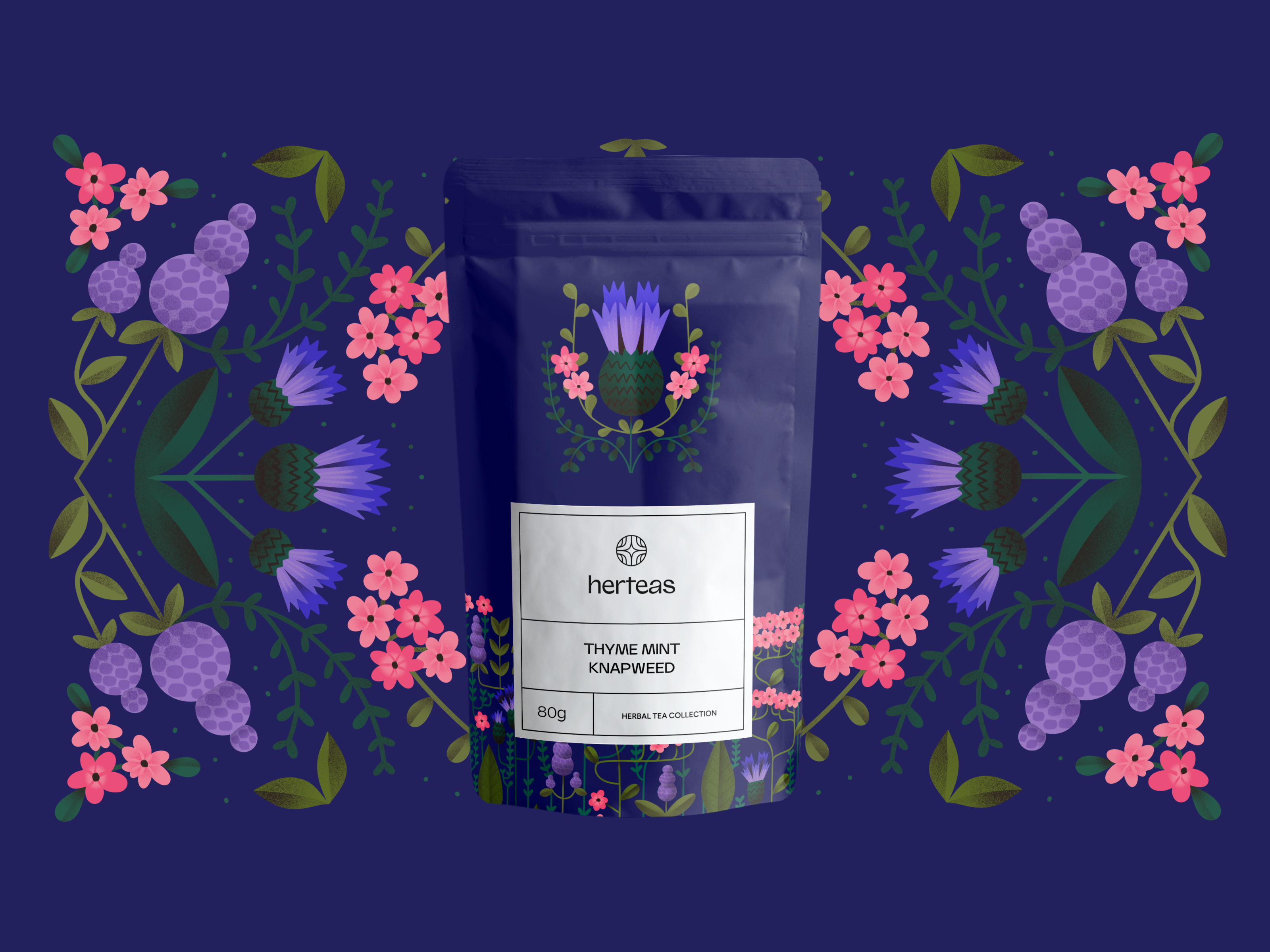 Herbal Tea Packaging Design by tubik.arts on Dribbble