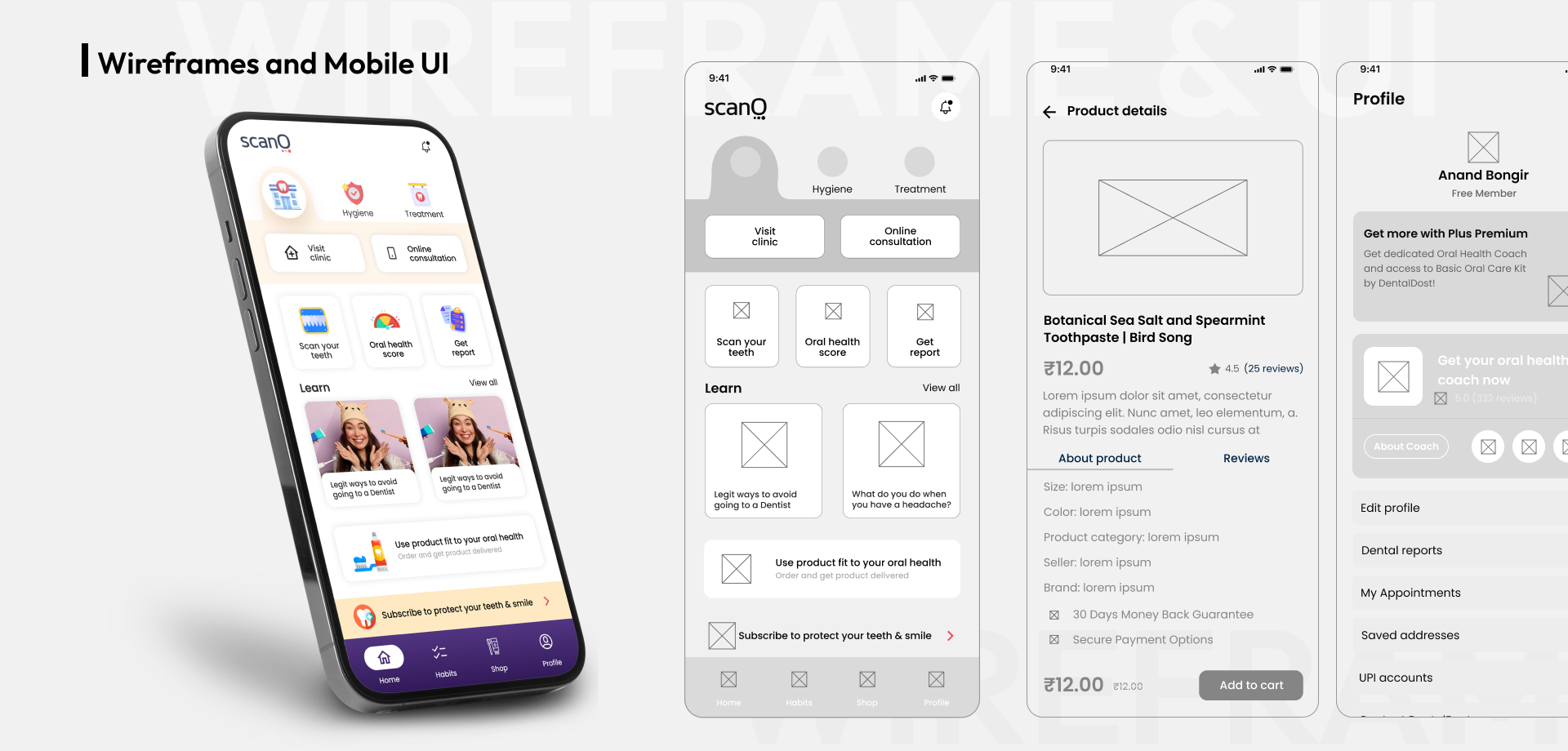 Designing India’s First Smile-Scanning Brand by Anand Bongir on Dribbble