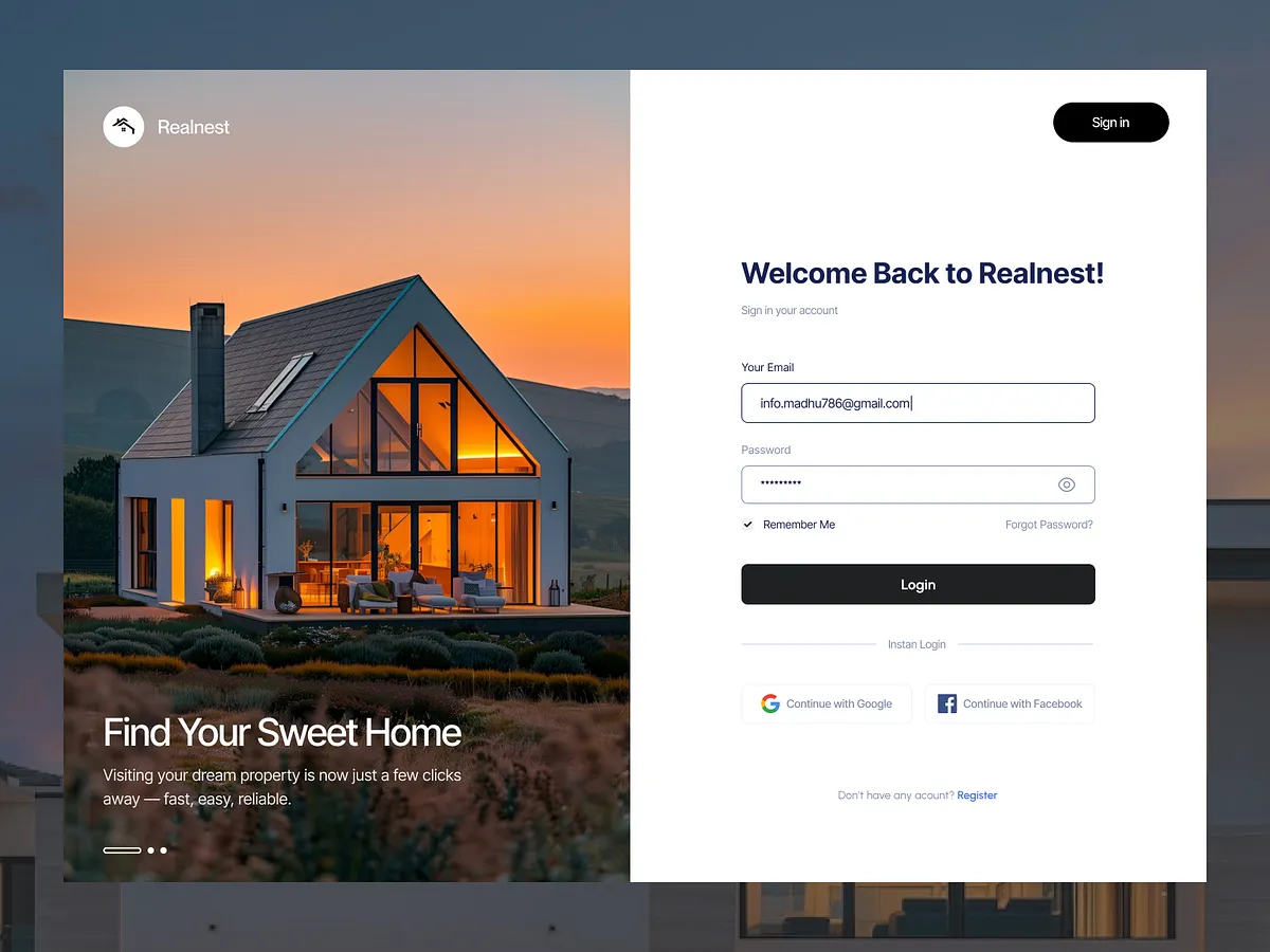 Browse thousands of Login UI Website images for design inspiration ...