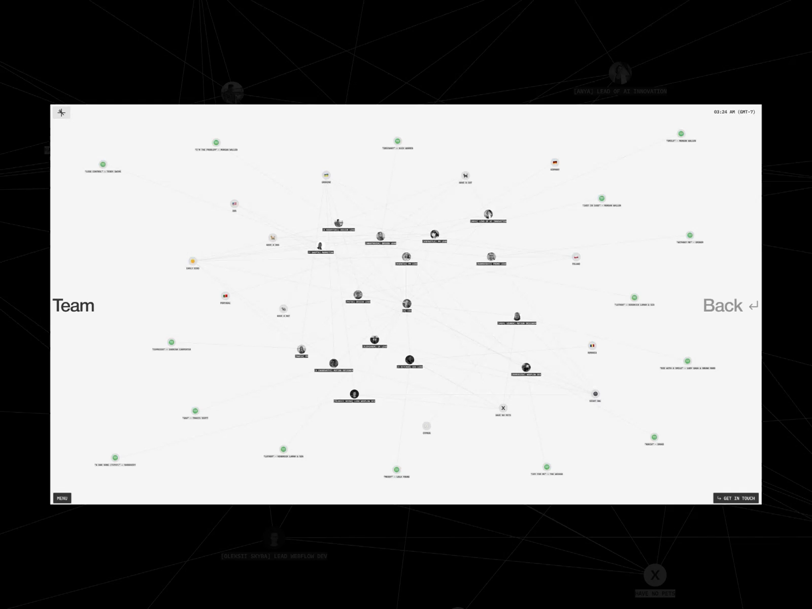 AI Landing page website design screen animation Line by Lazarev. | Web Design for Lazarev. UI/UX ...