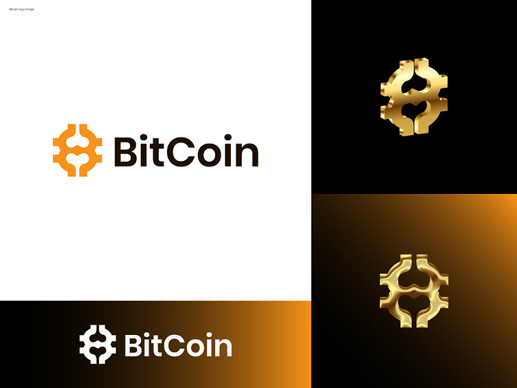 Bitcoin logo by Abdul Gaffar on Dribbble