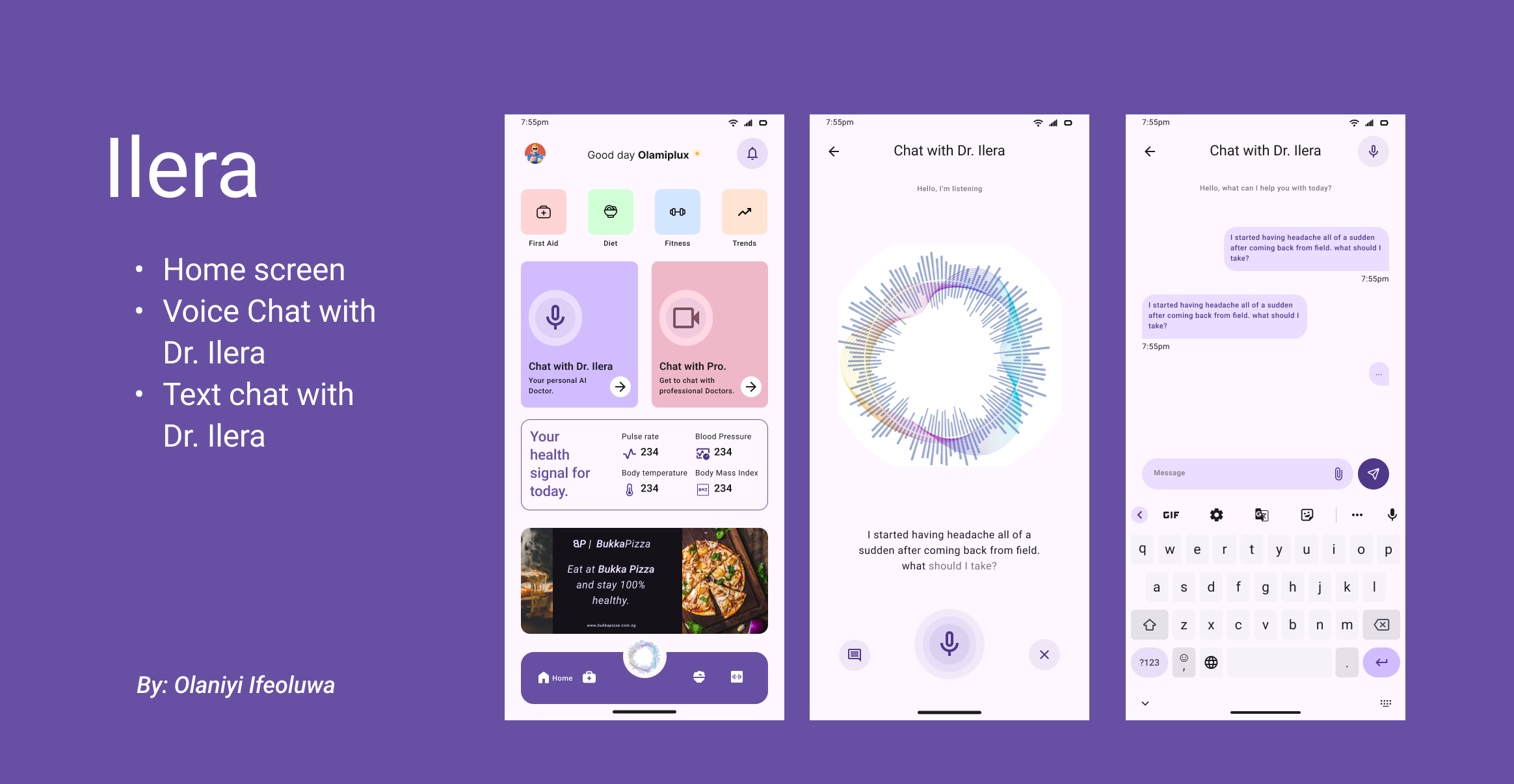 ILERA by Ifeoluwa Olaniyi on Dribbble