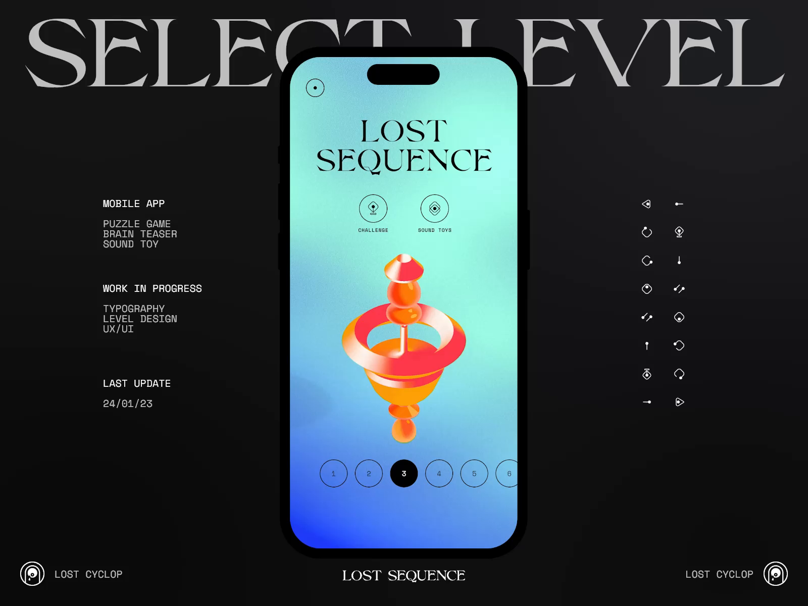 Select Level by Jakub Saniew on Dribbble