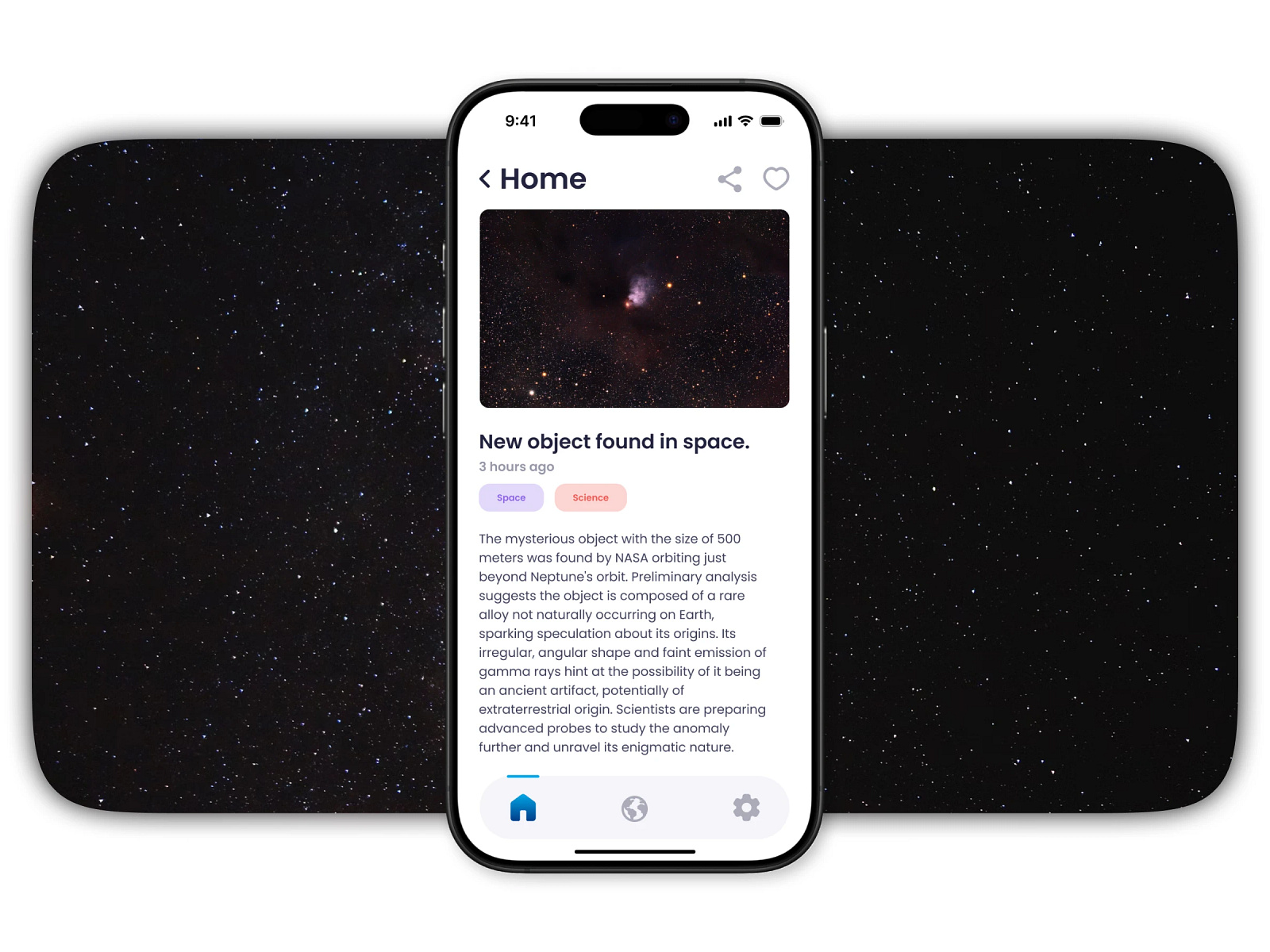 App with News | UI/UX Design Project by Louis Paquet on Dribbble