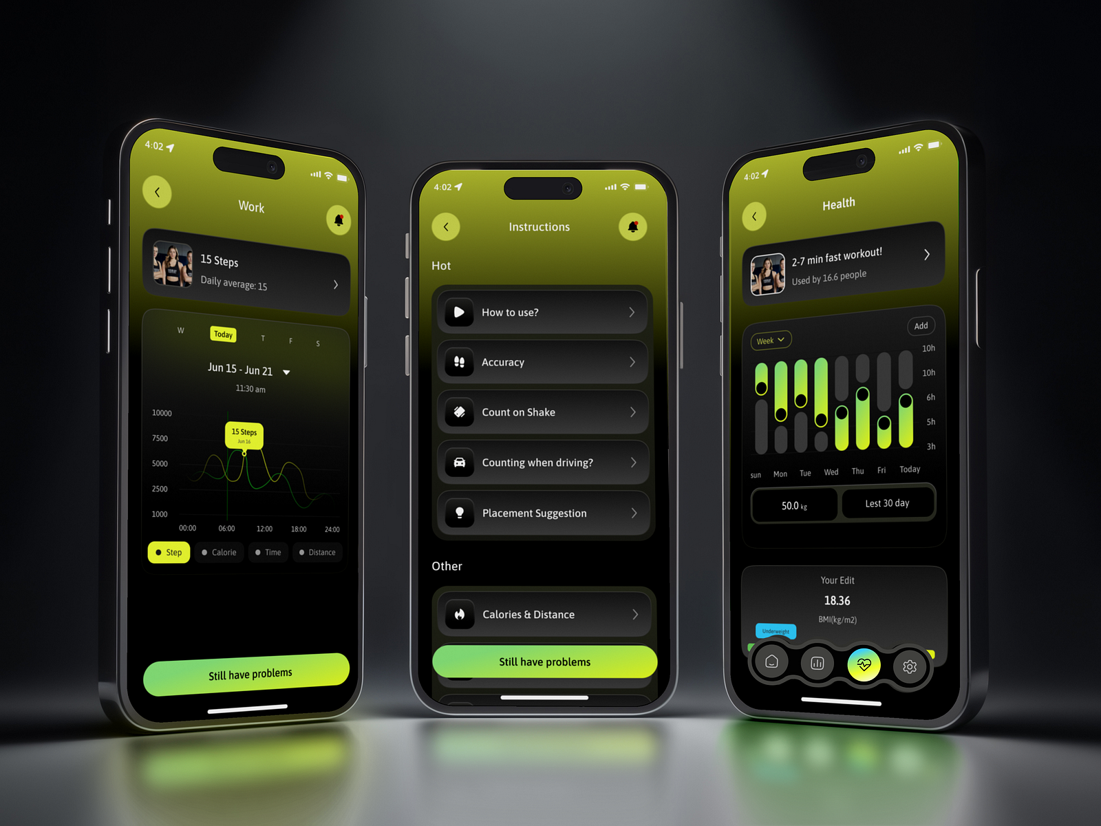 Smart Fitness Tracker UI by Md Emon on Dribbble