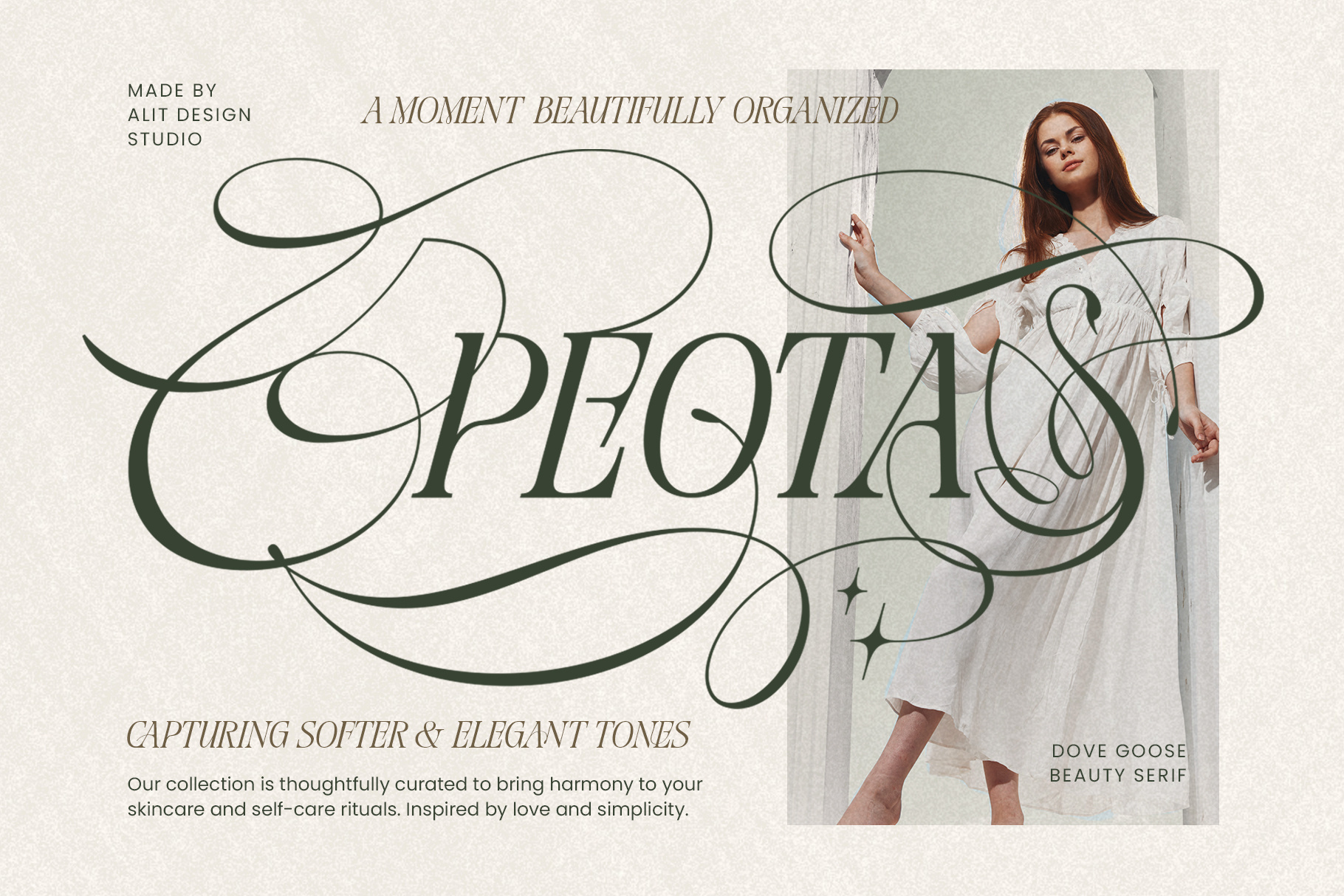 Dove and Goose Typeface by alit design studio on Dribbble