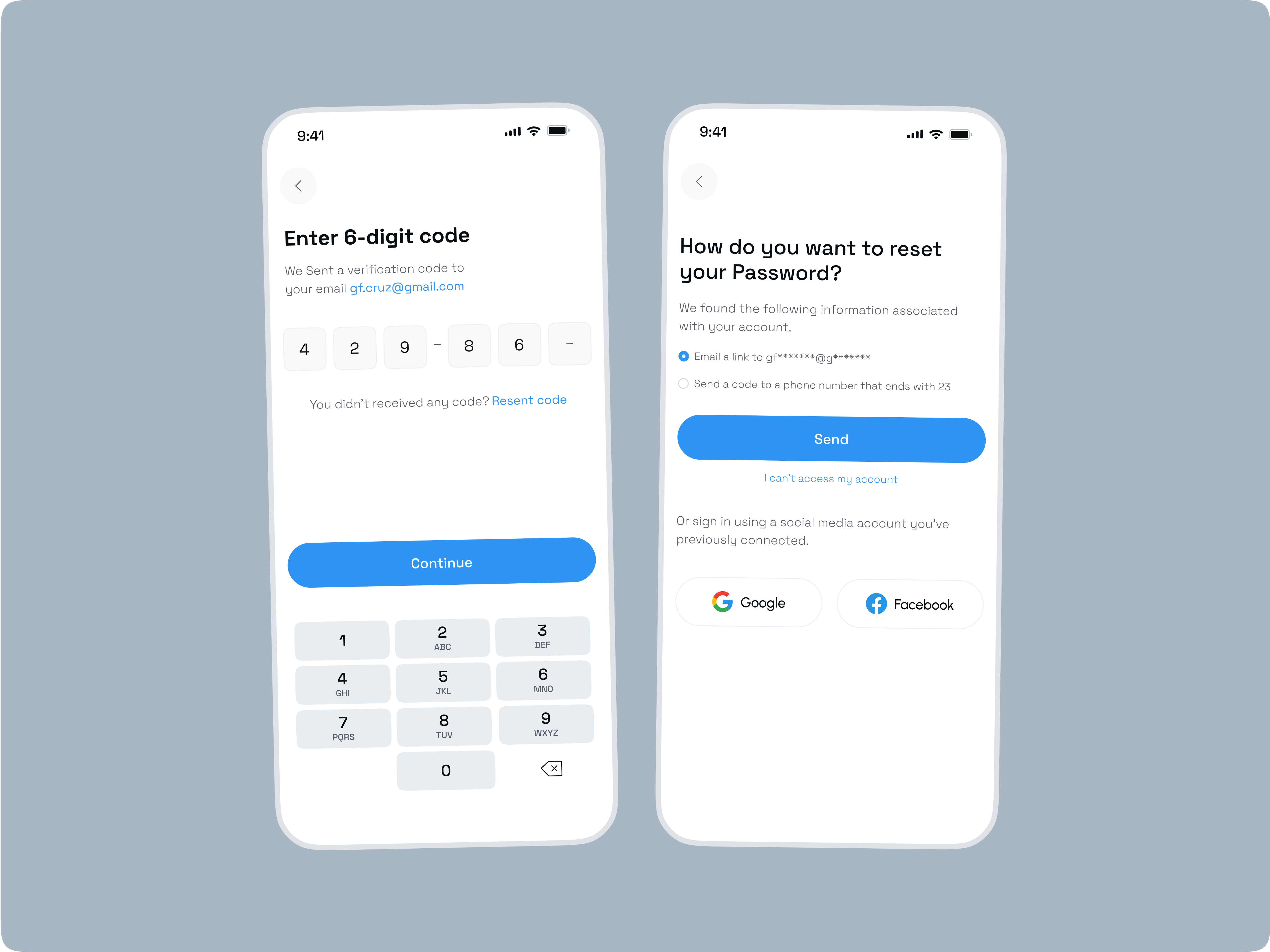 OTP Verification – 2FA Authenticator App UI by Abdullah Al Mamun on ...