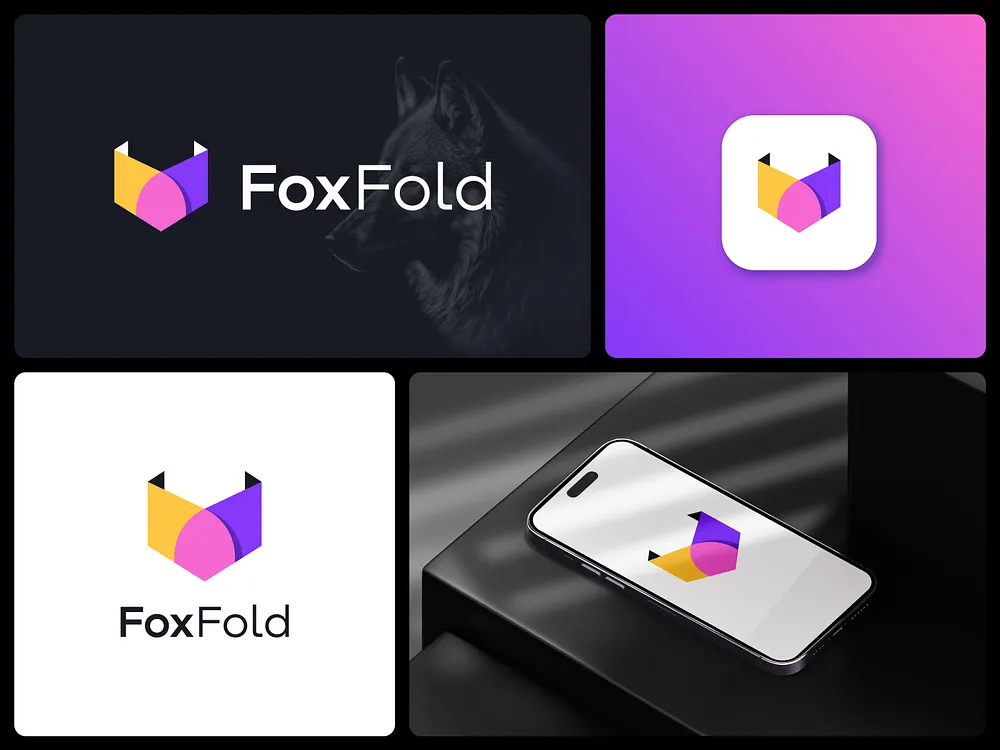 Folded Logo designs, themes, templates and downloadable graphic ...