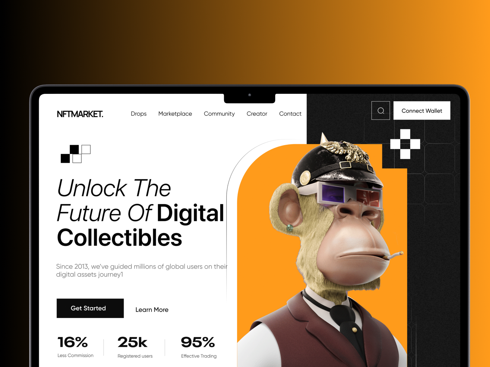 Crypto lab web UI design by Roohi Koohi on Dribbble