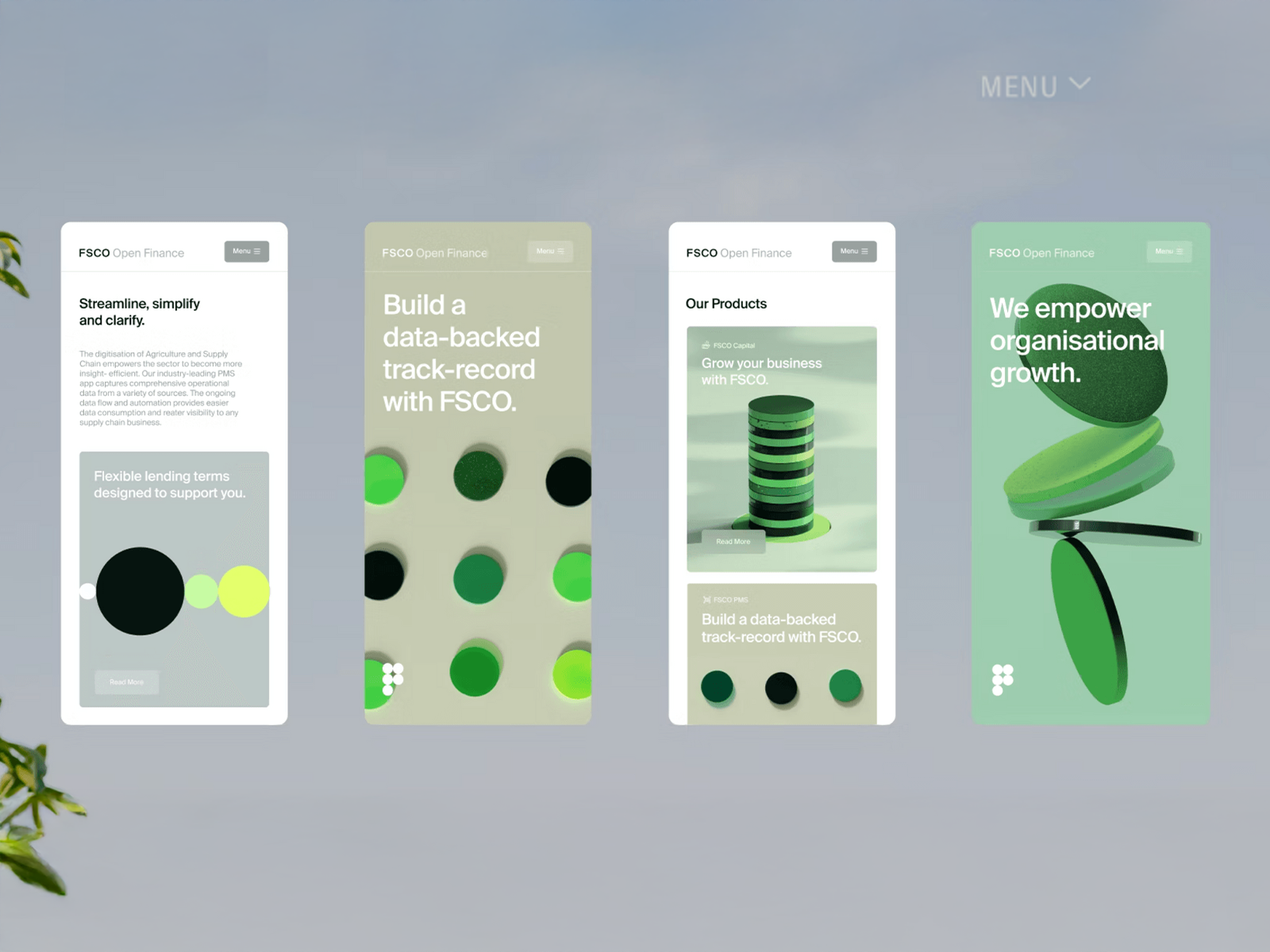 Mobile App Screens Showcase by Alexa Foster on Dribbble