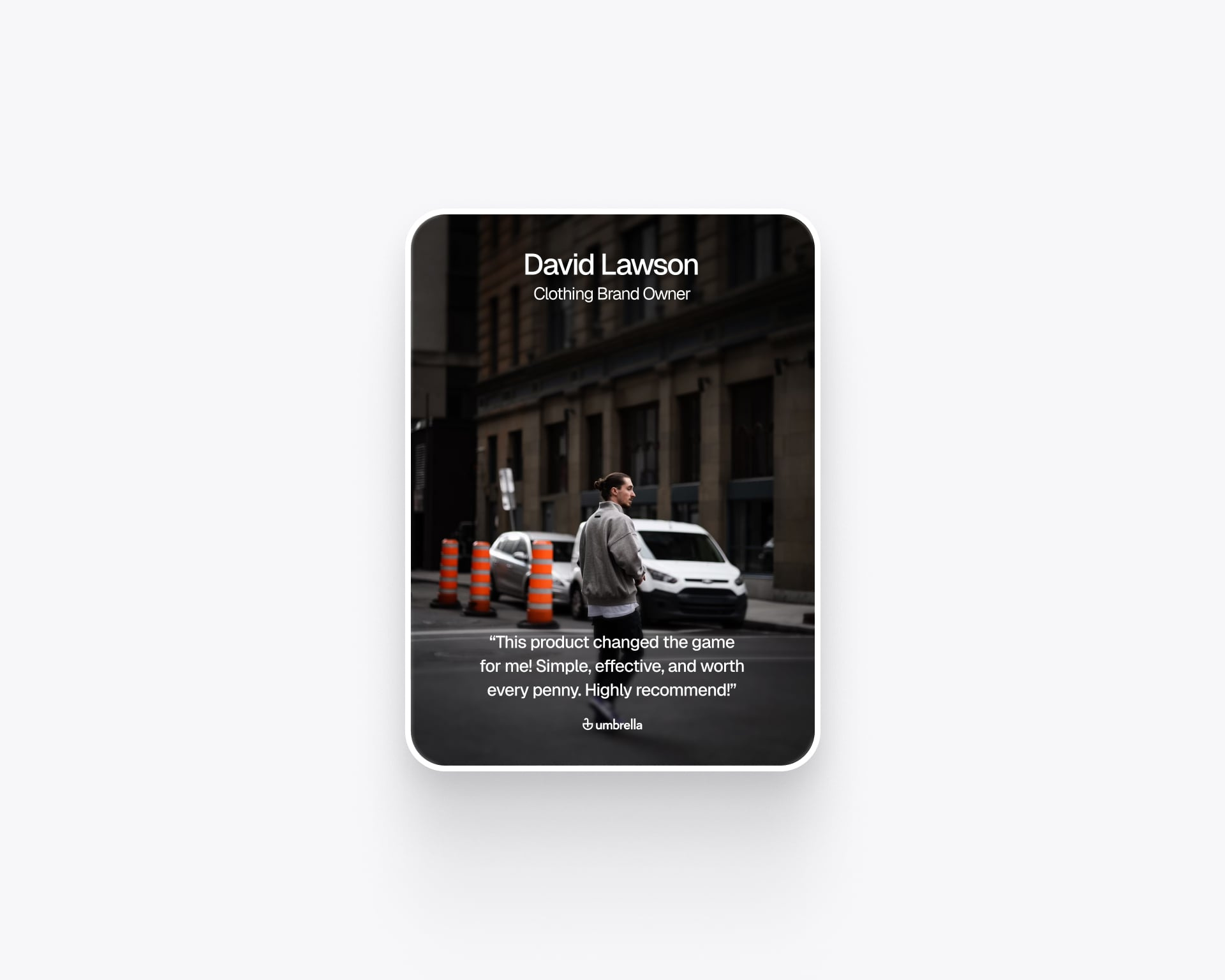 Testimonial section Design by Aathif Thajudeen on Dribbble