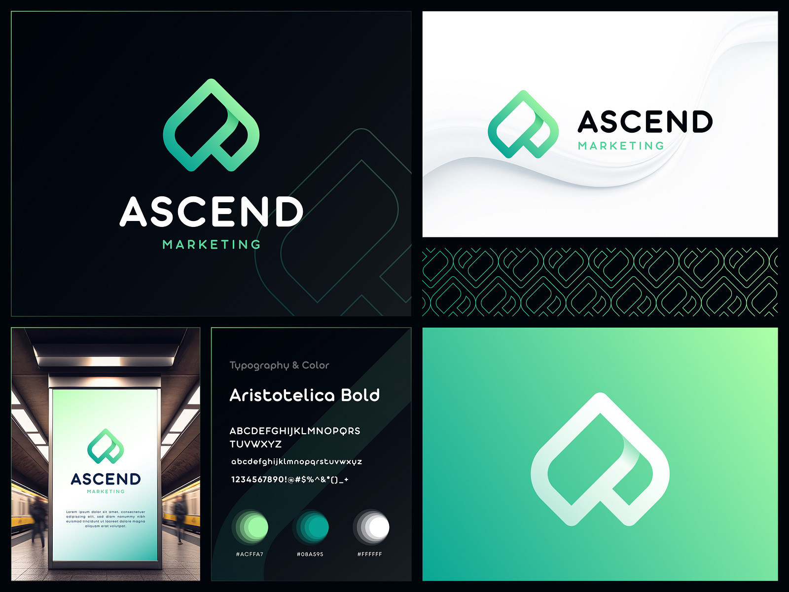 Ascend Marketing | Abstract A Logo with Growth Concept by Imran Sikder ...