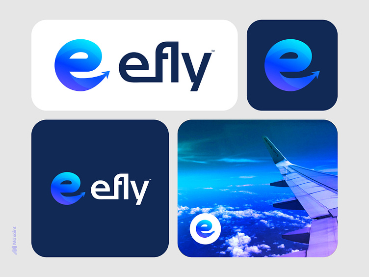 Efly - Travel Agency Logo | Tour Logo | Tourism Logo | Logo by Maxoint on Dribbble