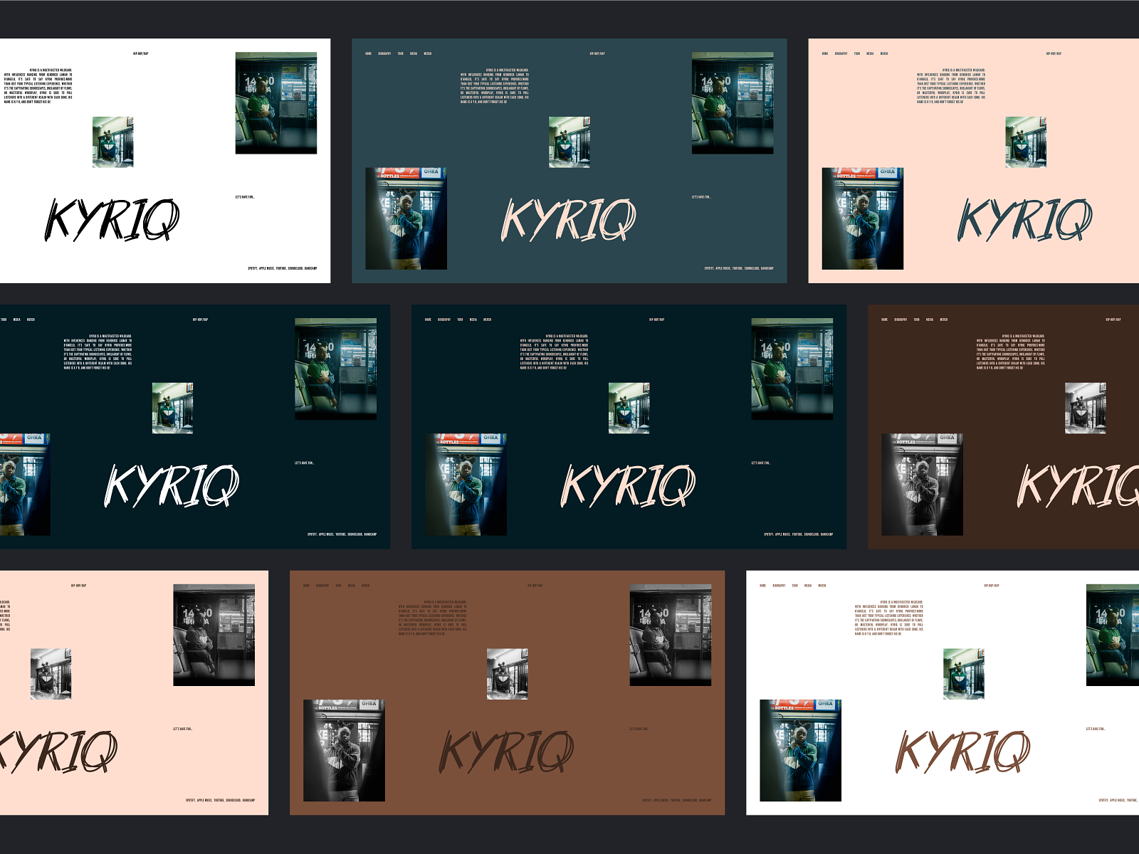 Hero Section - Kyriq by Felpis on Dribbble