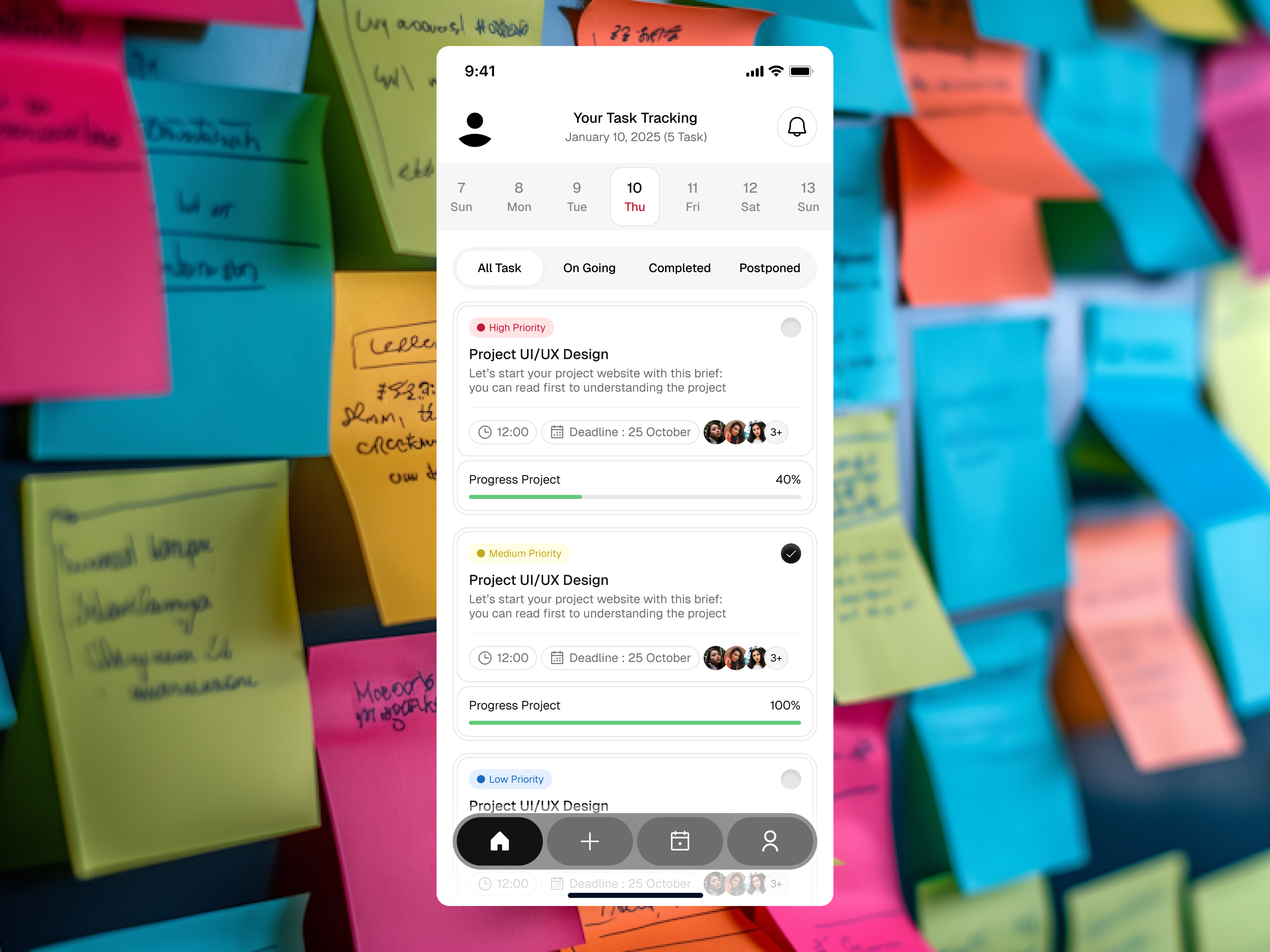 Taskly - Project Task Management Mobile App by Ammar Hisyam for ...