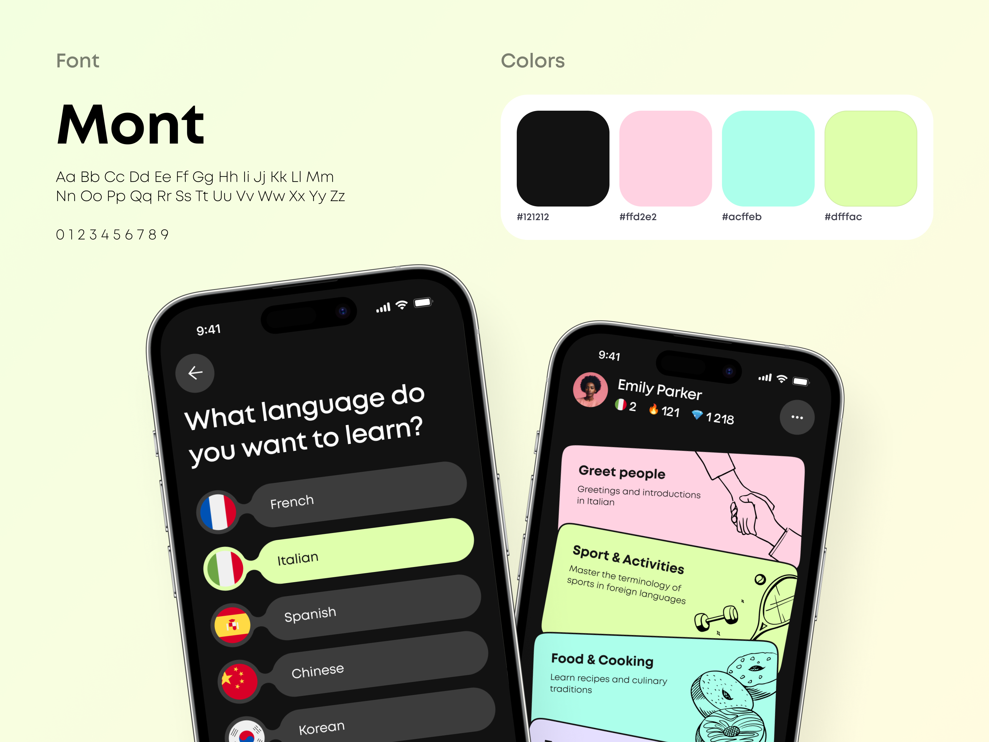 Language Learning Mobile App UI Design by Ronas IT | UI/UX Team on Dribbble