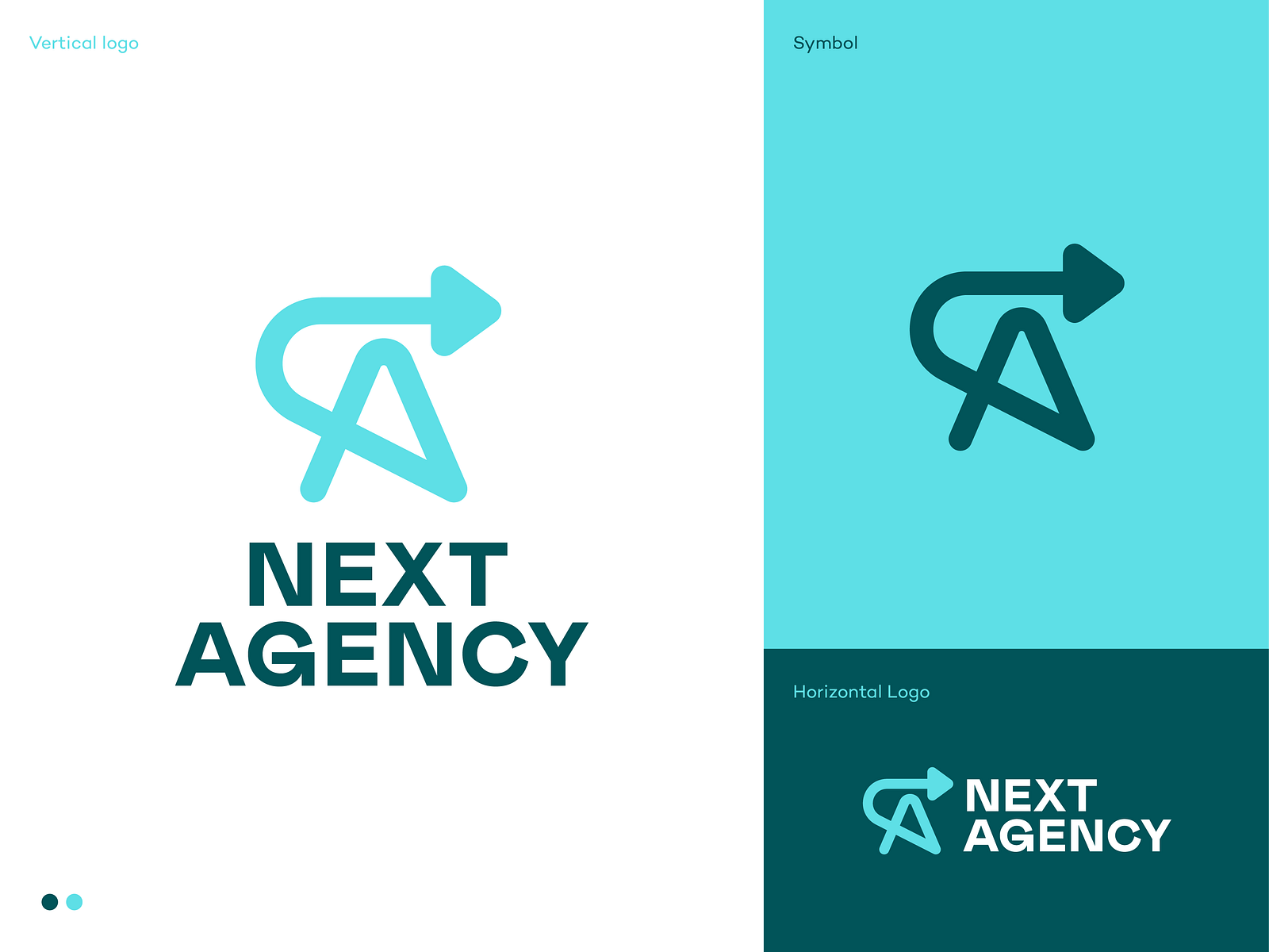 Next Agency Unused Logo Design by Slavisa Dujkovic | logo on Dribbble