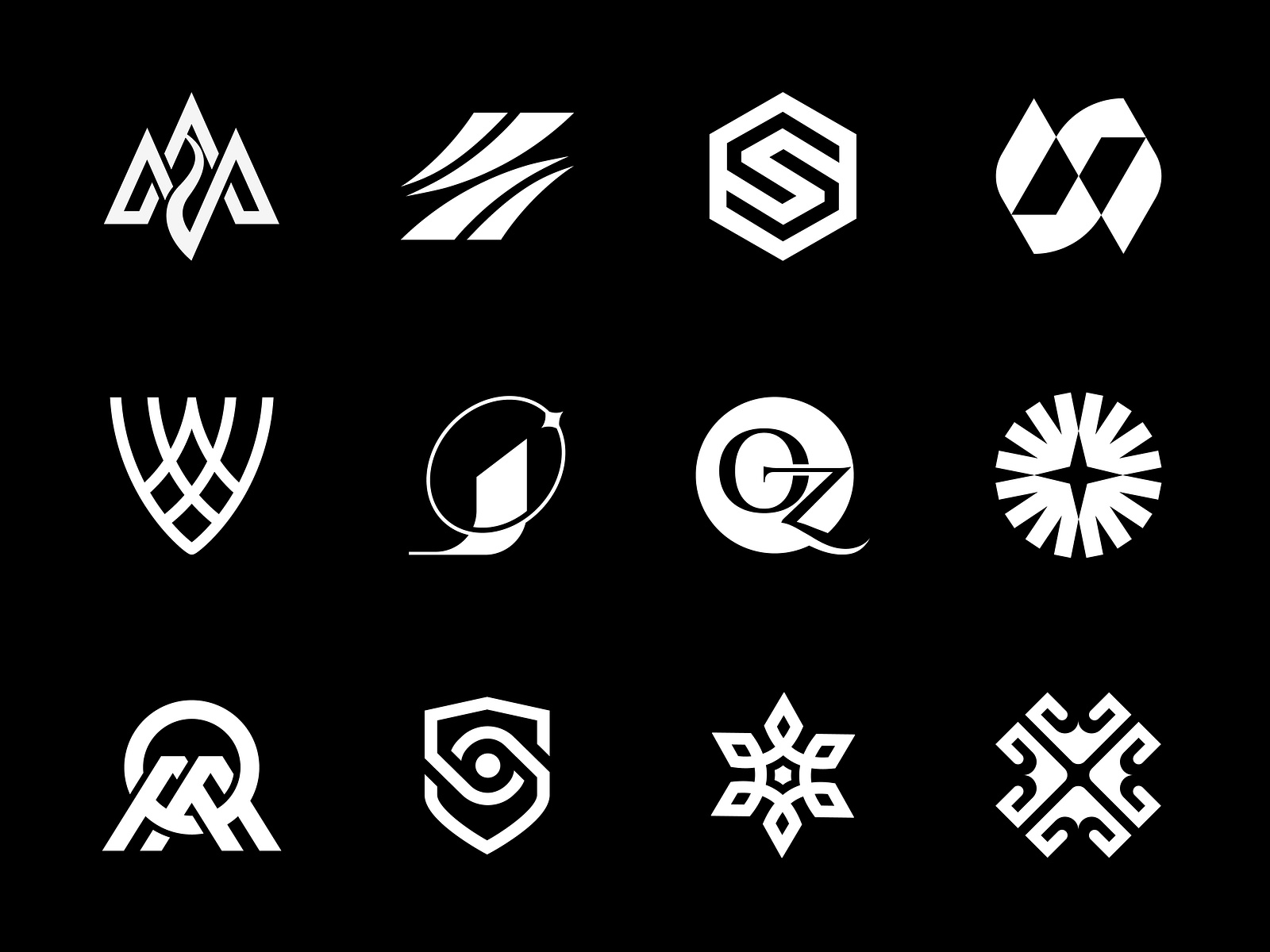 Logos Collection - Vol.1 by Farhan Saleem on Dribbble