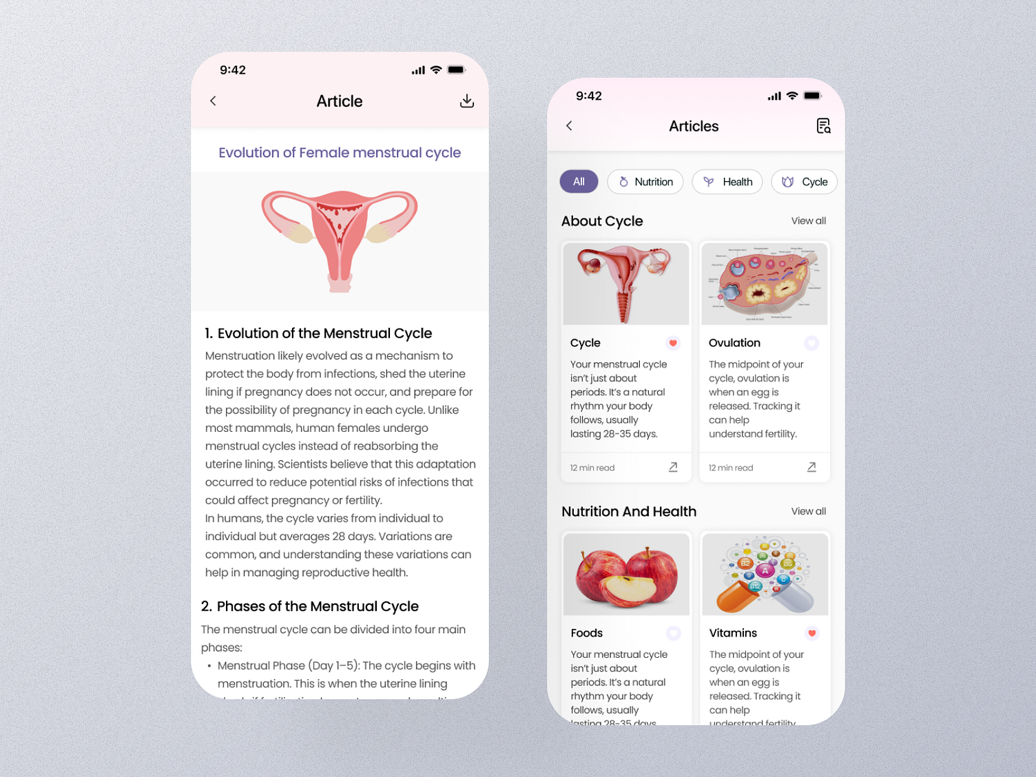 Article Mobile App ui by UI Ants on Dribbble