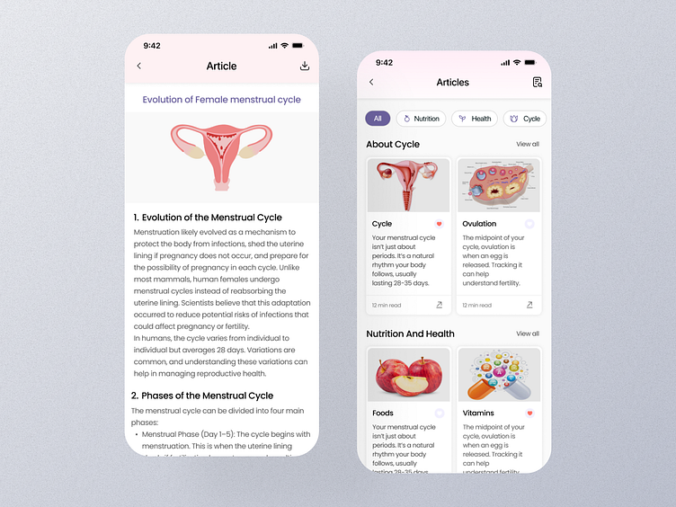 Article Mobile App ui by UI Ants on Dribbble