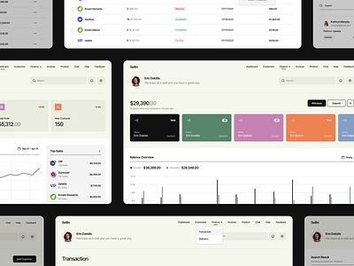 Spectra CRM dashboard by Taras Migulko for Emote on Dribbble