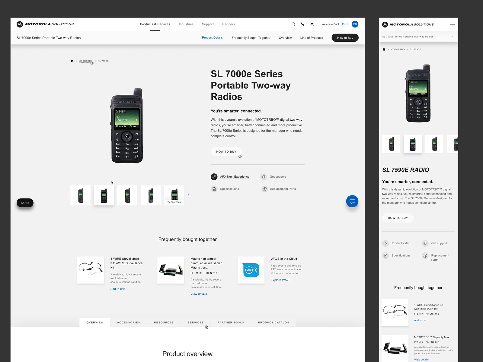 Motorola Solutions by Emily Allamon on Dribbble