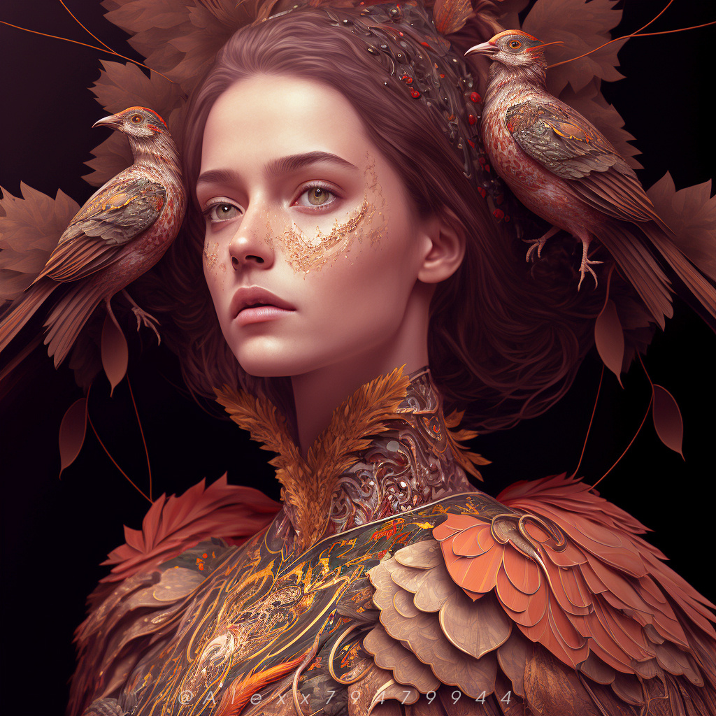 Portrait of Queen Phoenix by Alexx79479944 on Dribbble
