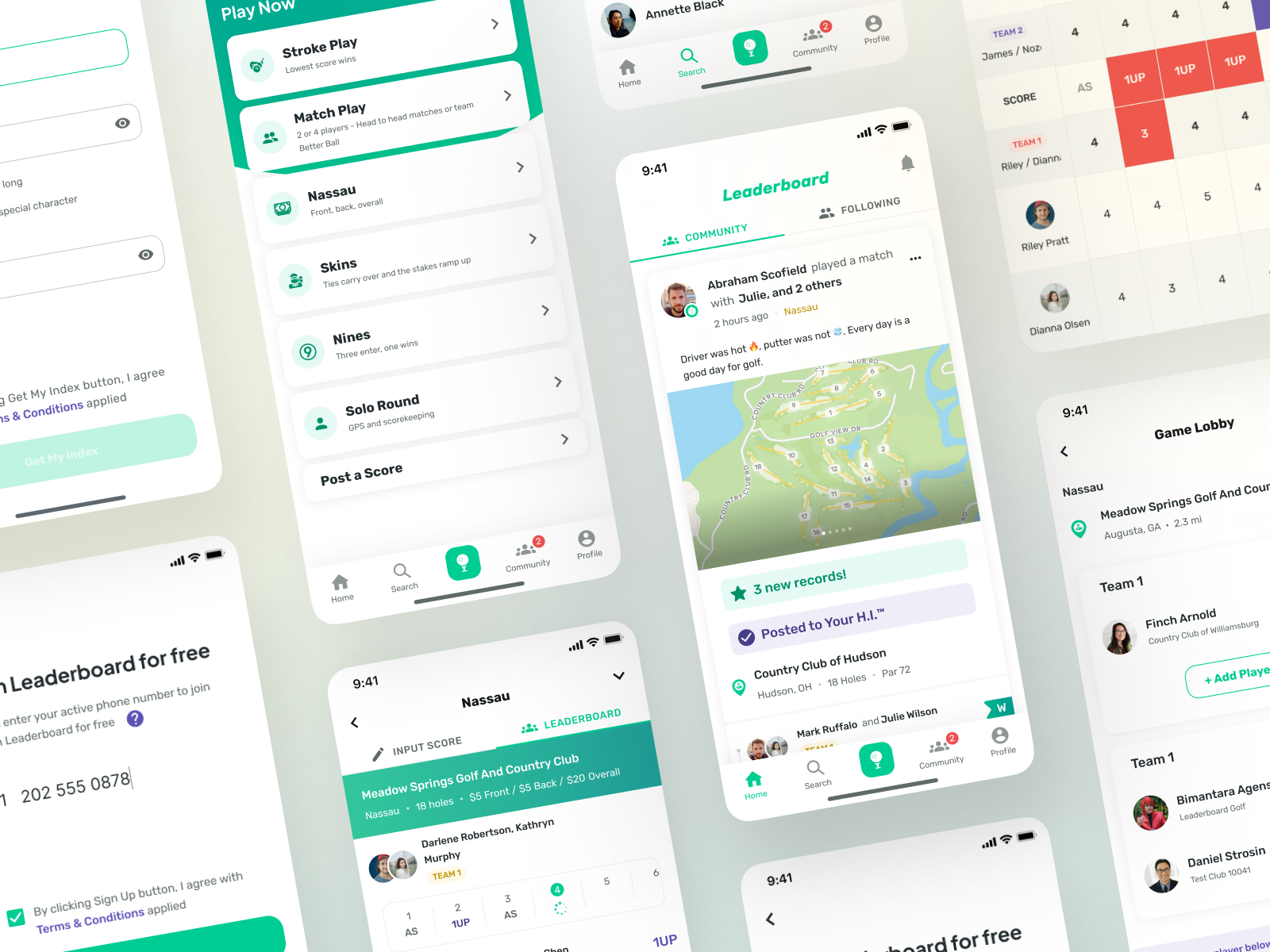Leaderboard - Mobile App Full Preview by Afif ⚡️ Bimantara for Agensip ...