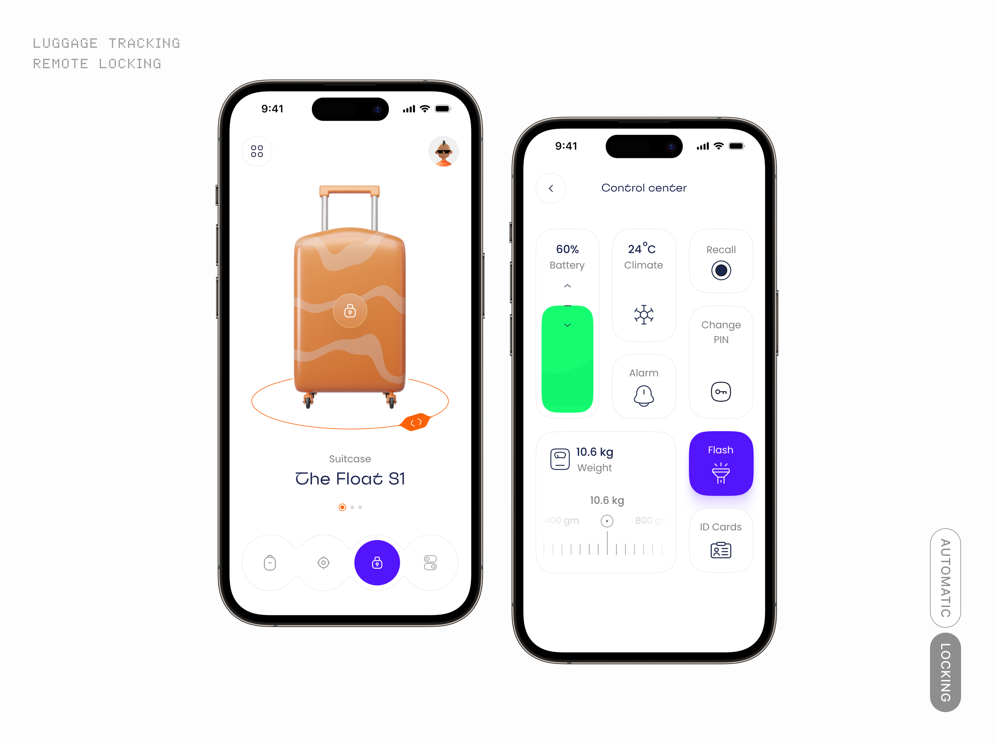 Smart Suitcase App by MindInventory UI/UX for MindInventory on Dribbble