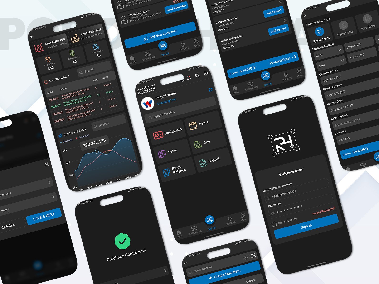 Pai Pai POS: Sales, Purchase, Inventory, Account Management by Md ...
