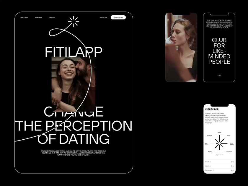 Dating App designs, themes, templates and downloadable graphic elements ...