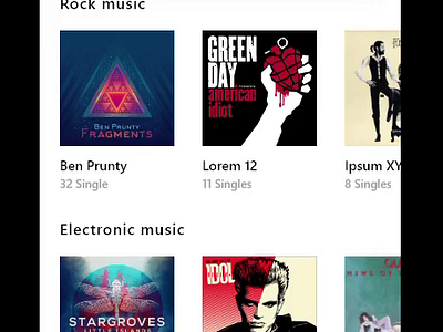 Music App Interface by Jimesh on Dribbble